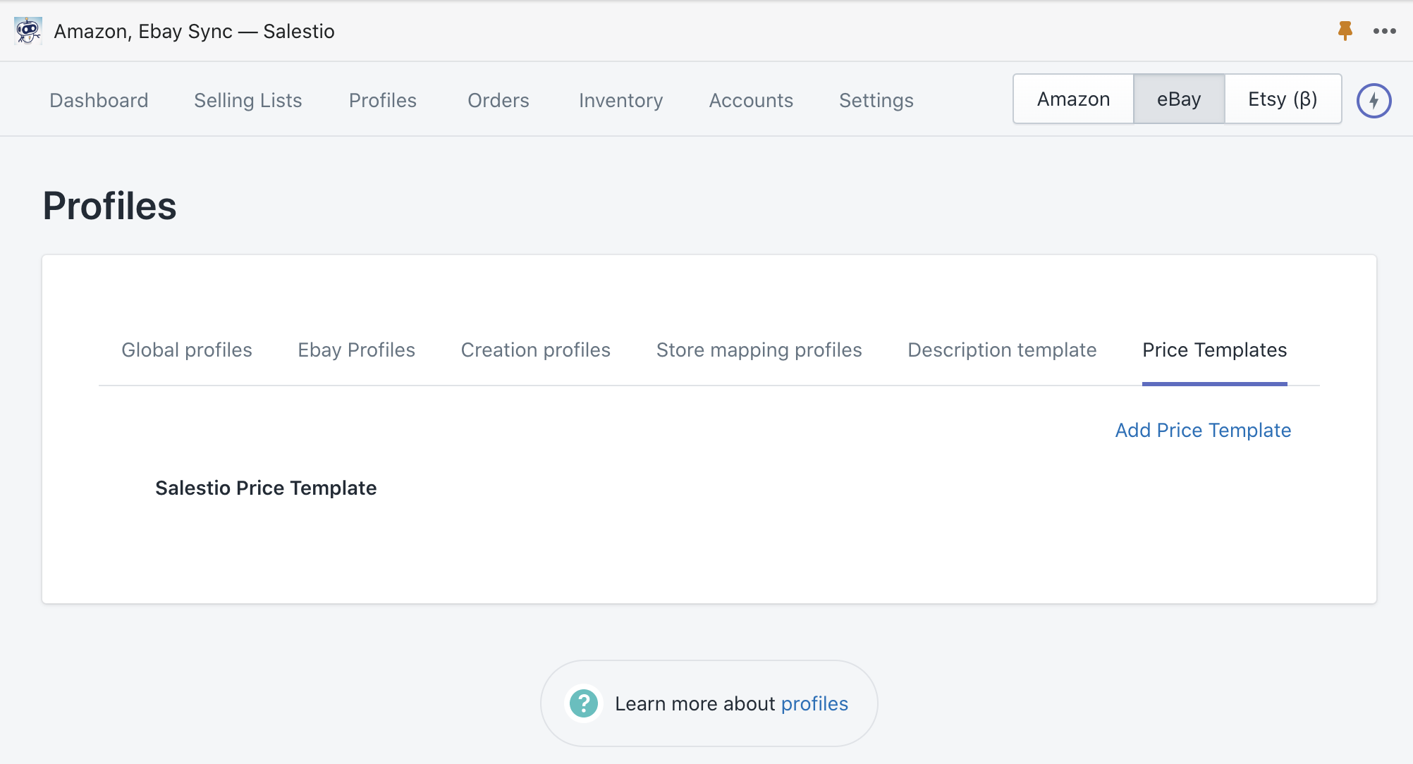 Custom Pricing Rules for Ebay and Amazon Listings | Salestio Blog